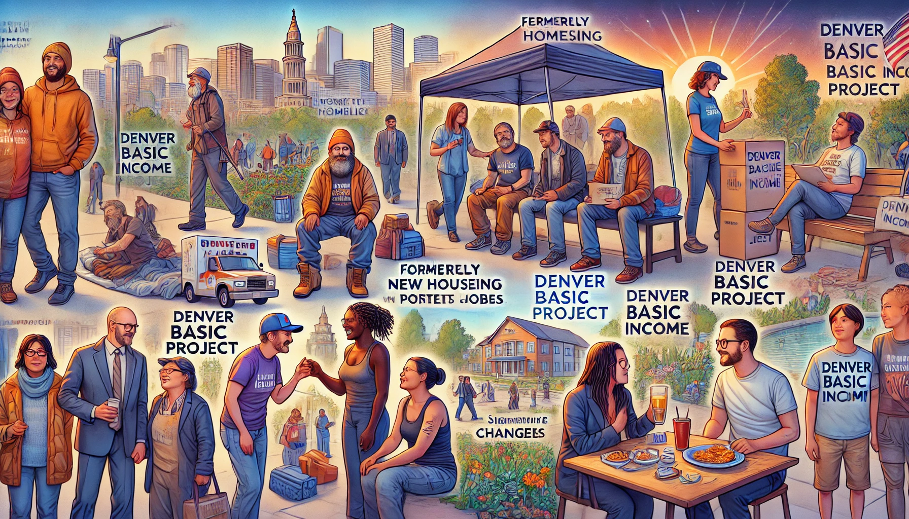 Denver's Homeless Transformed by Guaranteed Income Study - Mr Checkpoint