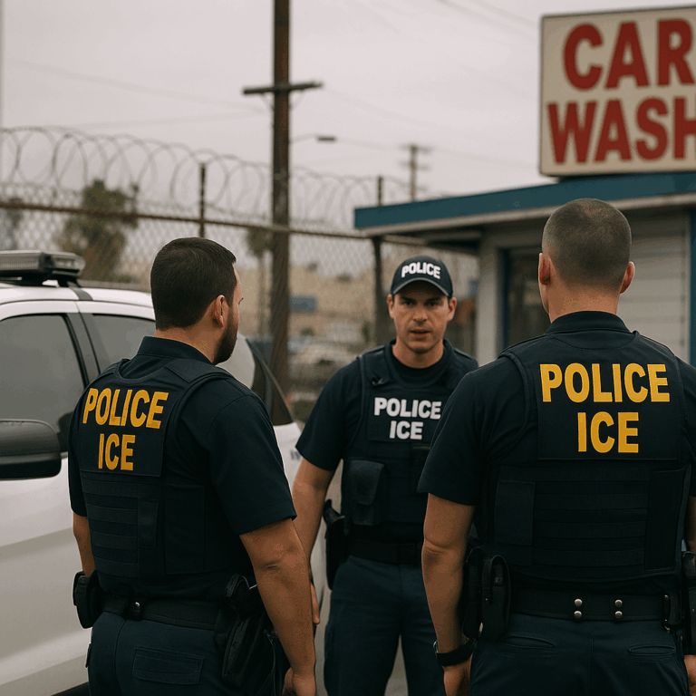 ICE Agents Spotted at LA Car Wash on Sepulveda & La Grange: Employee ...