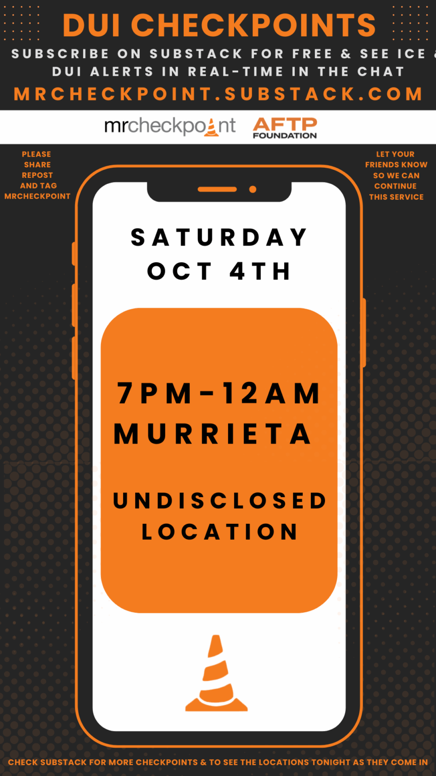 DUI Checkpoints Near Me | Updated Alerts & Locations - Mr Checkpoint